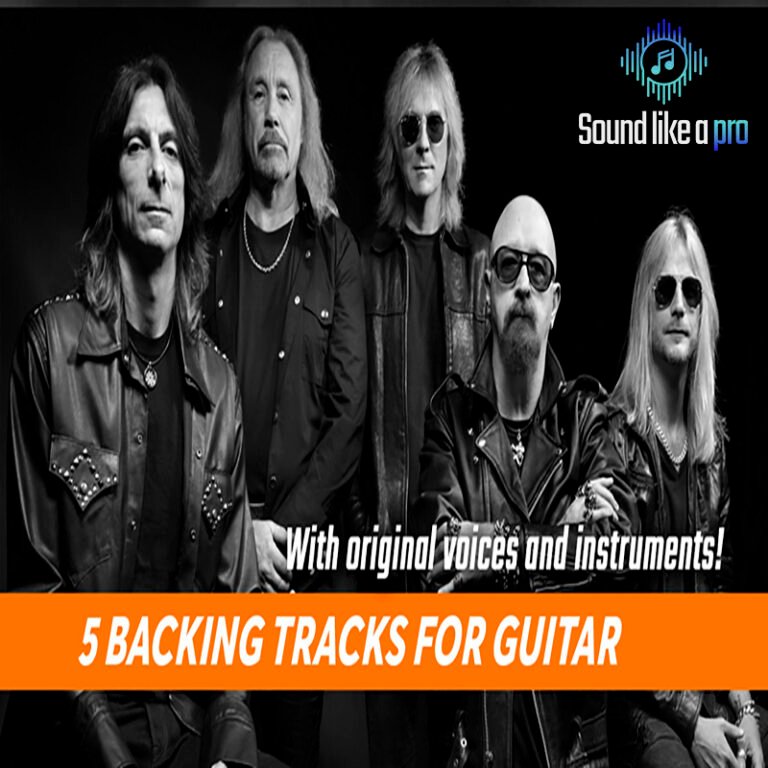 JUDAS PRIEST Guitar backing tracks + GUITAR RIG PRESET - Sound Like a Pro